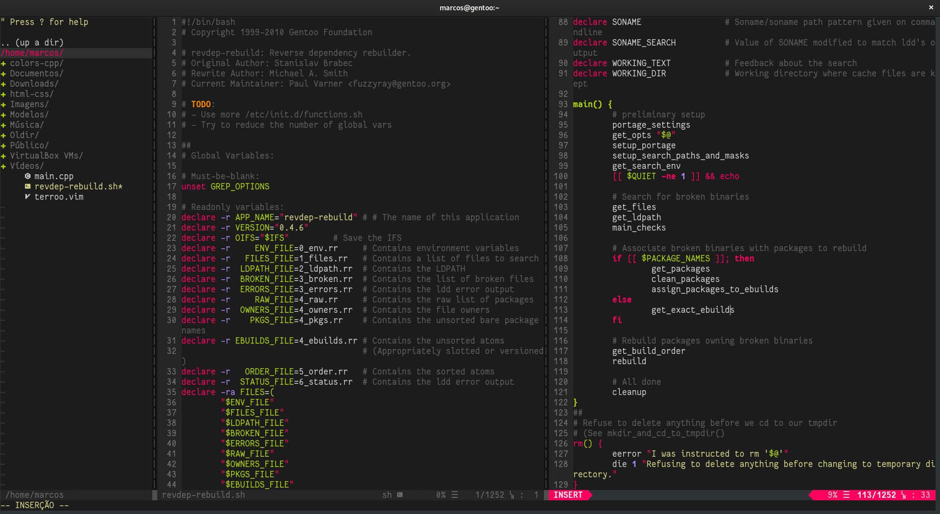 Install Colorscheme Terroo Colors On Your Vim